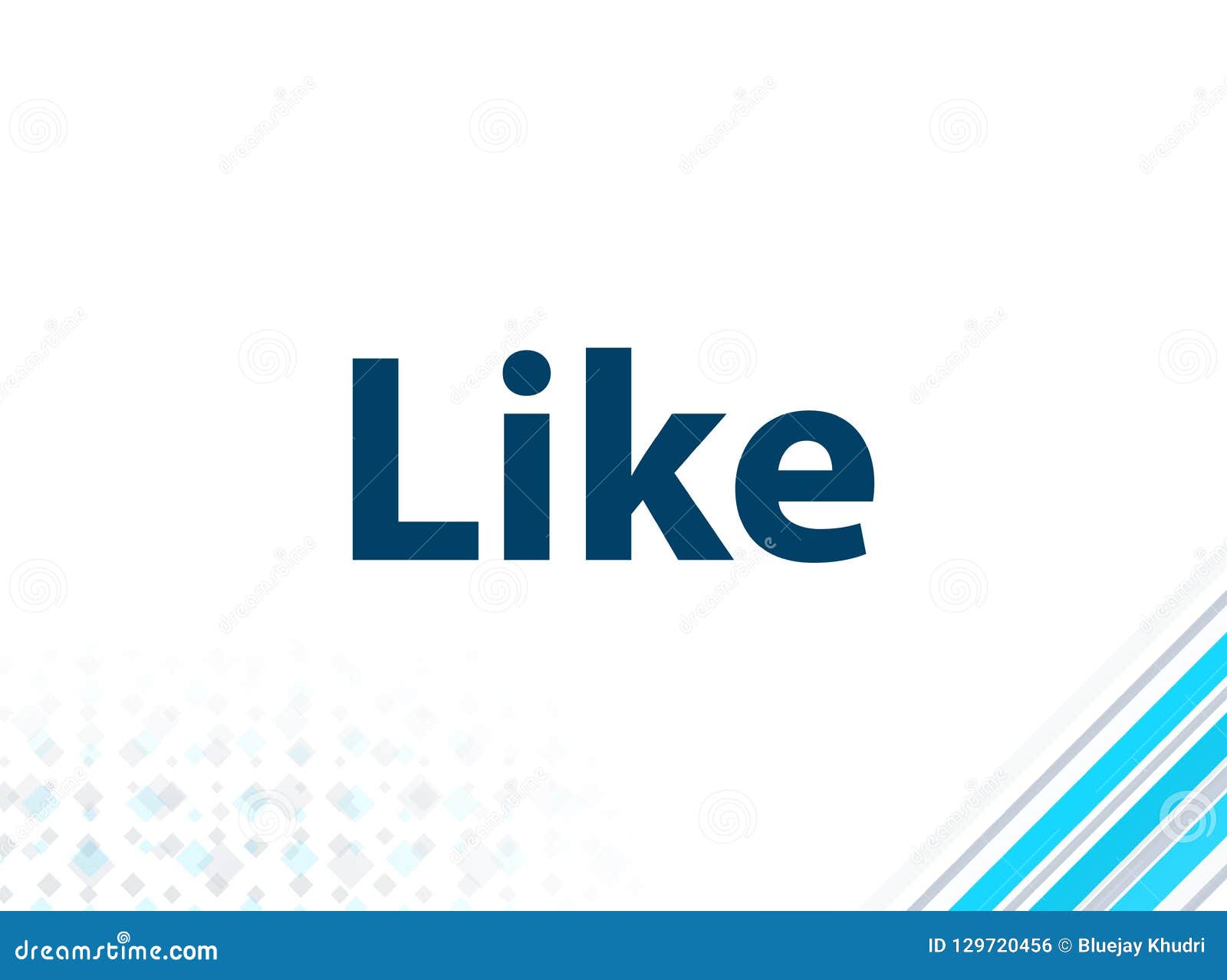 Like Modern Flat Design Blue Abstract Background Stock Illustration ...
