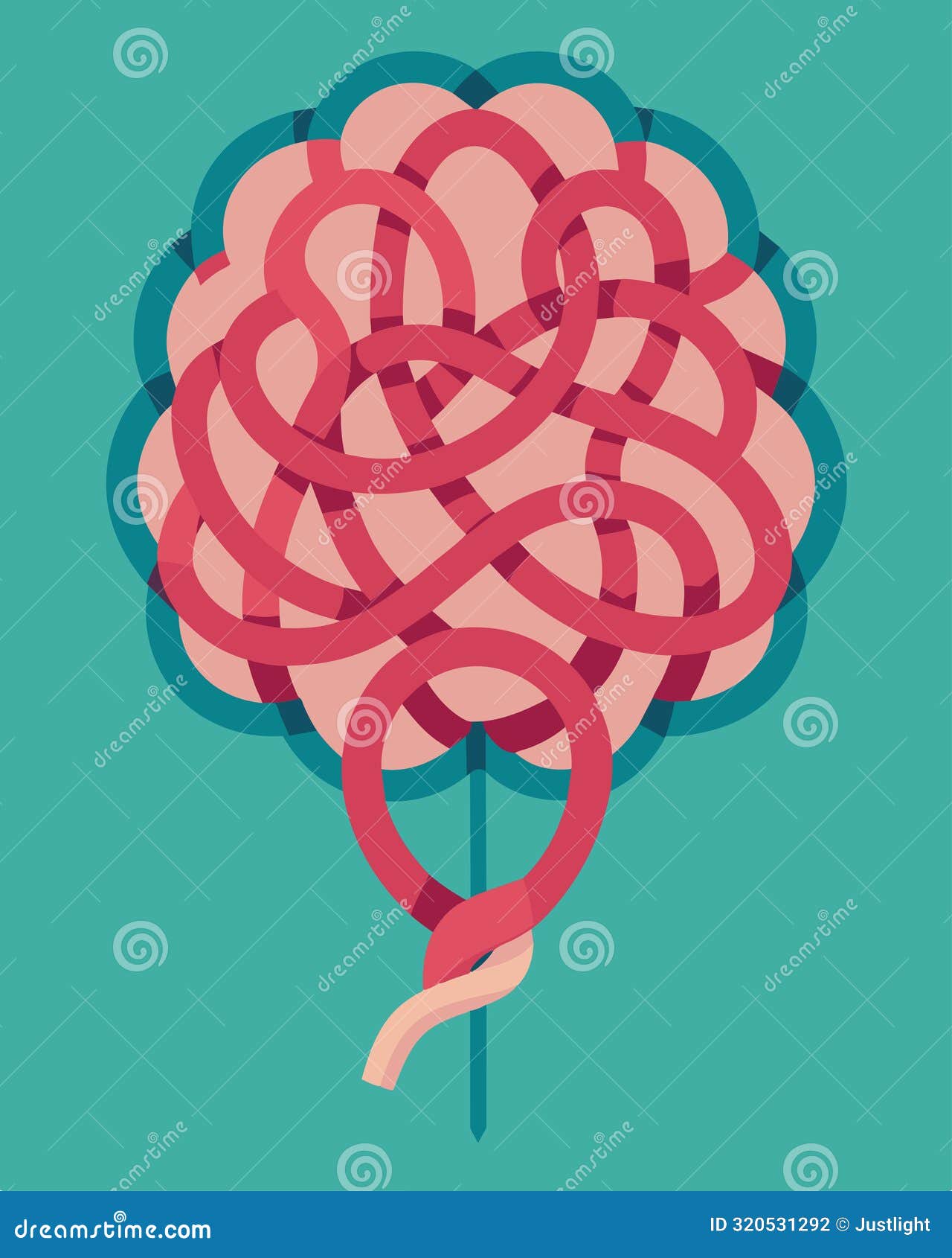 Like a Knot in a Thread the Brains Neural Pathways are Intricately ...