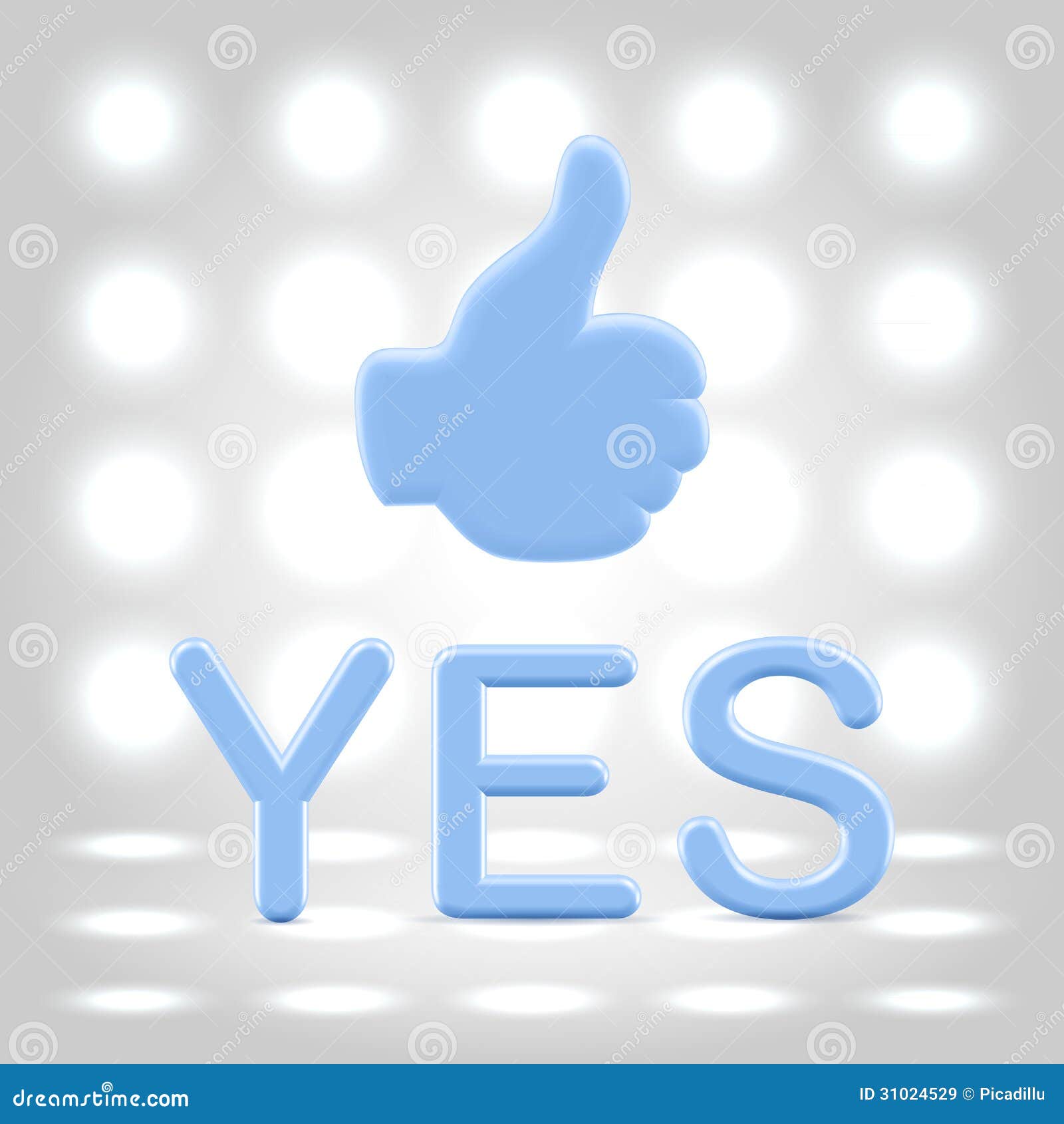 Like and lights stock vector. Illustration of background - 31024529