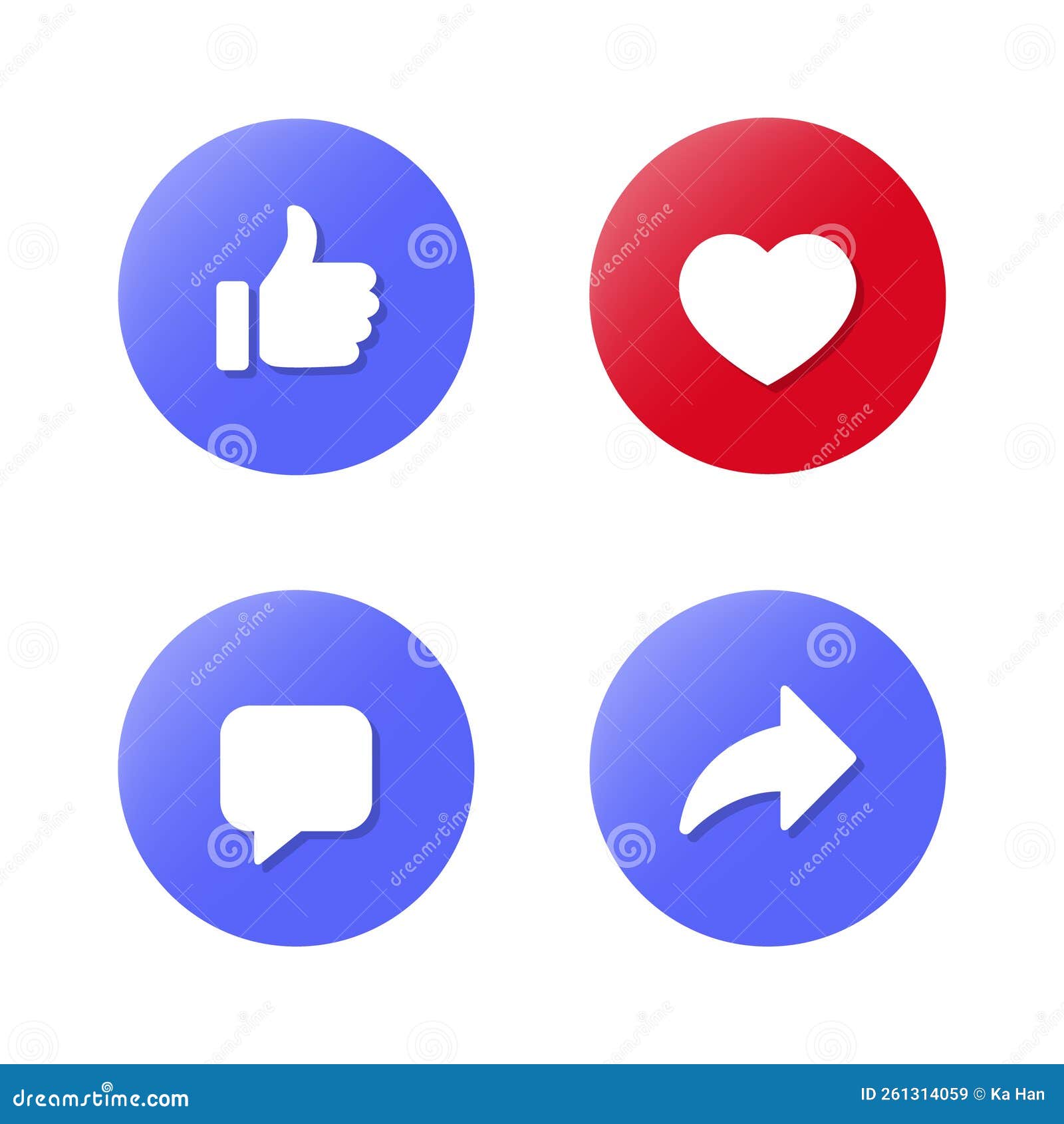 Like, Love, Comment, and Share Icon Vector. Social Media Elements Stock ... Like, Love, Comment, and Share Icon Vector. Social Media Elements Stock ...