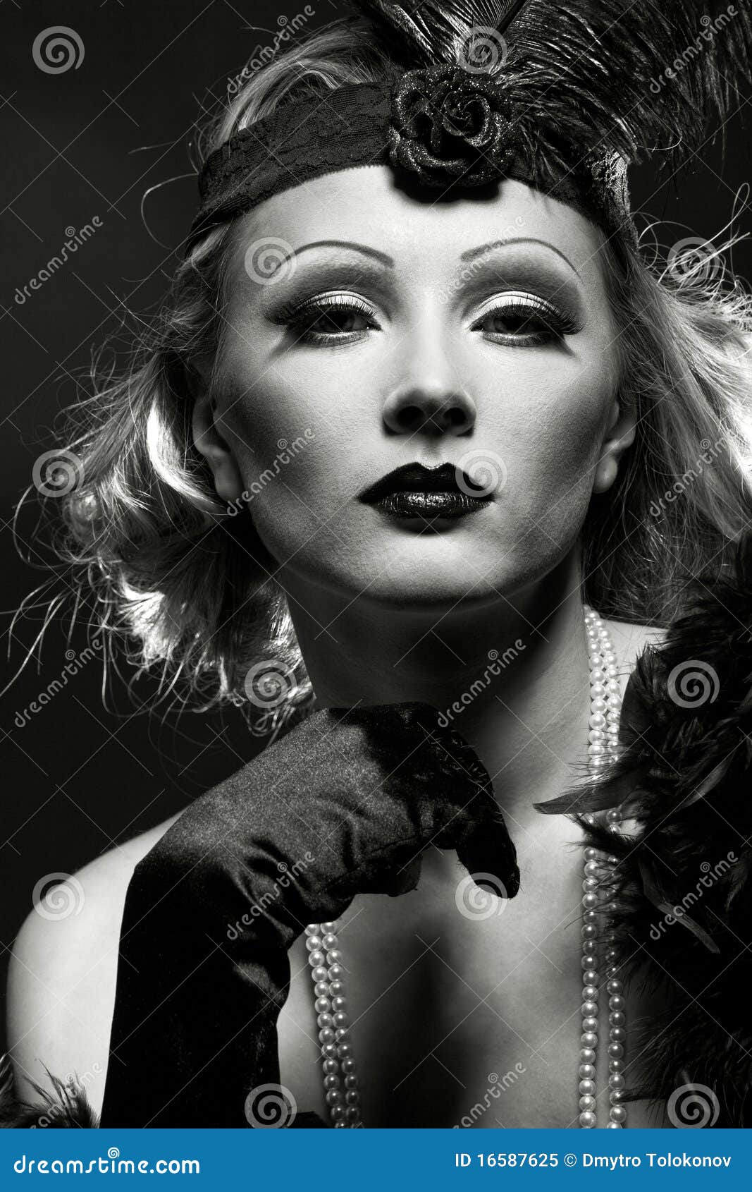Like a Marlene Dietrich stock image. Image of elegance - 16587625