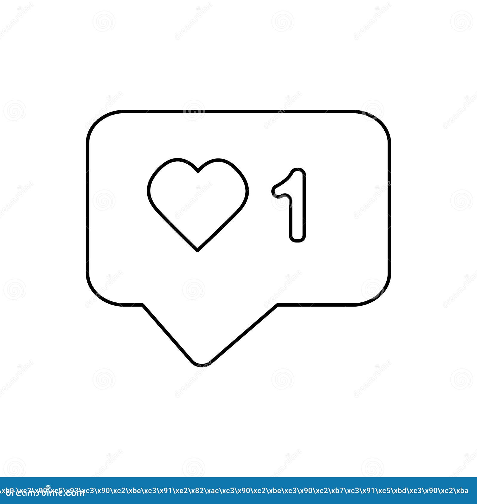 Like, Message, Illustration Vector Illustration Stock Vector ...