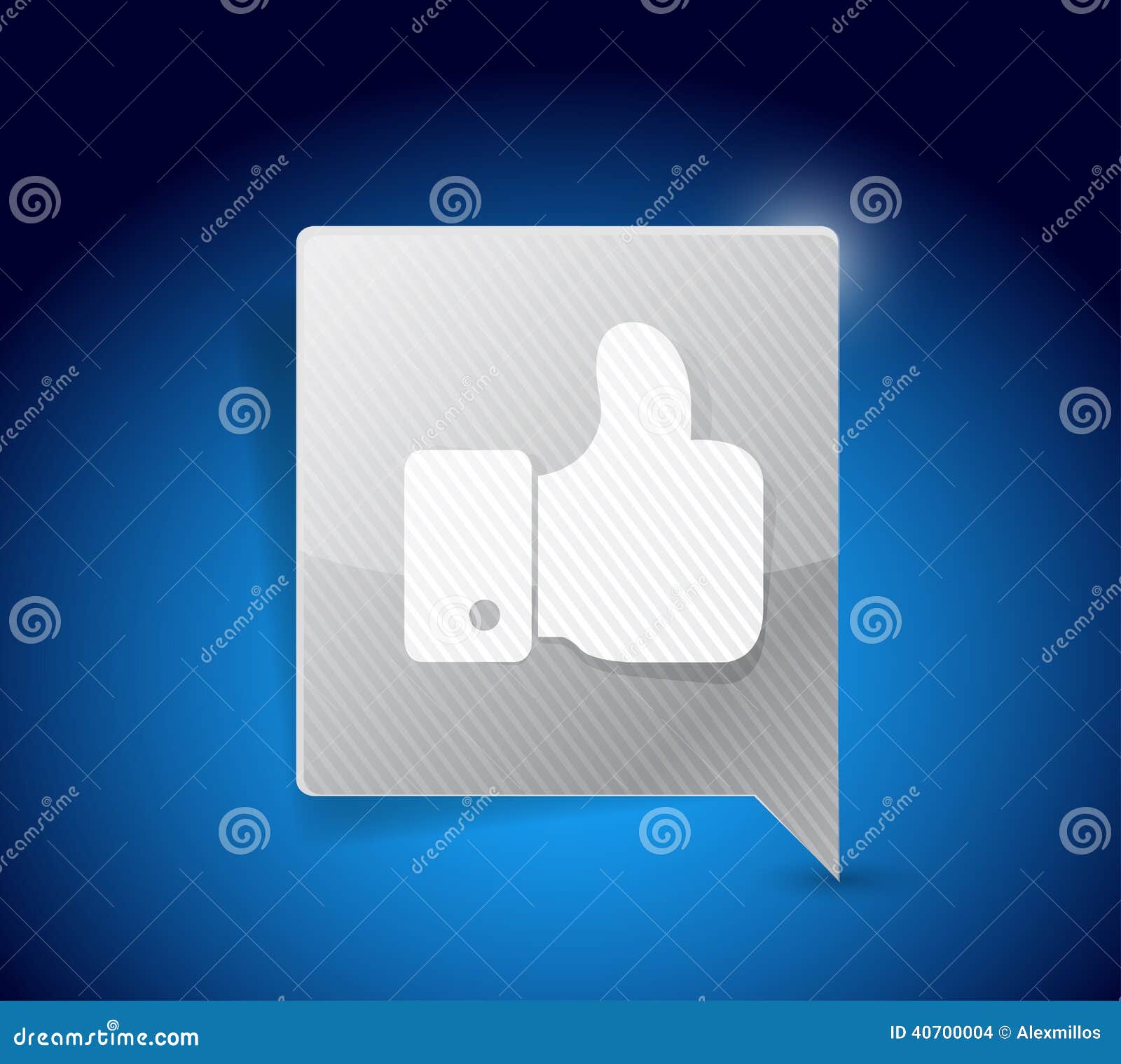 Like Message Post Illustration Design Stock Illustration - Illustration ...