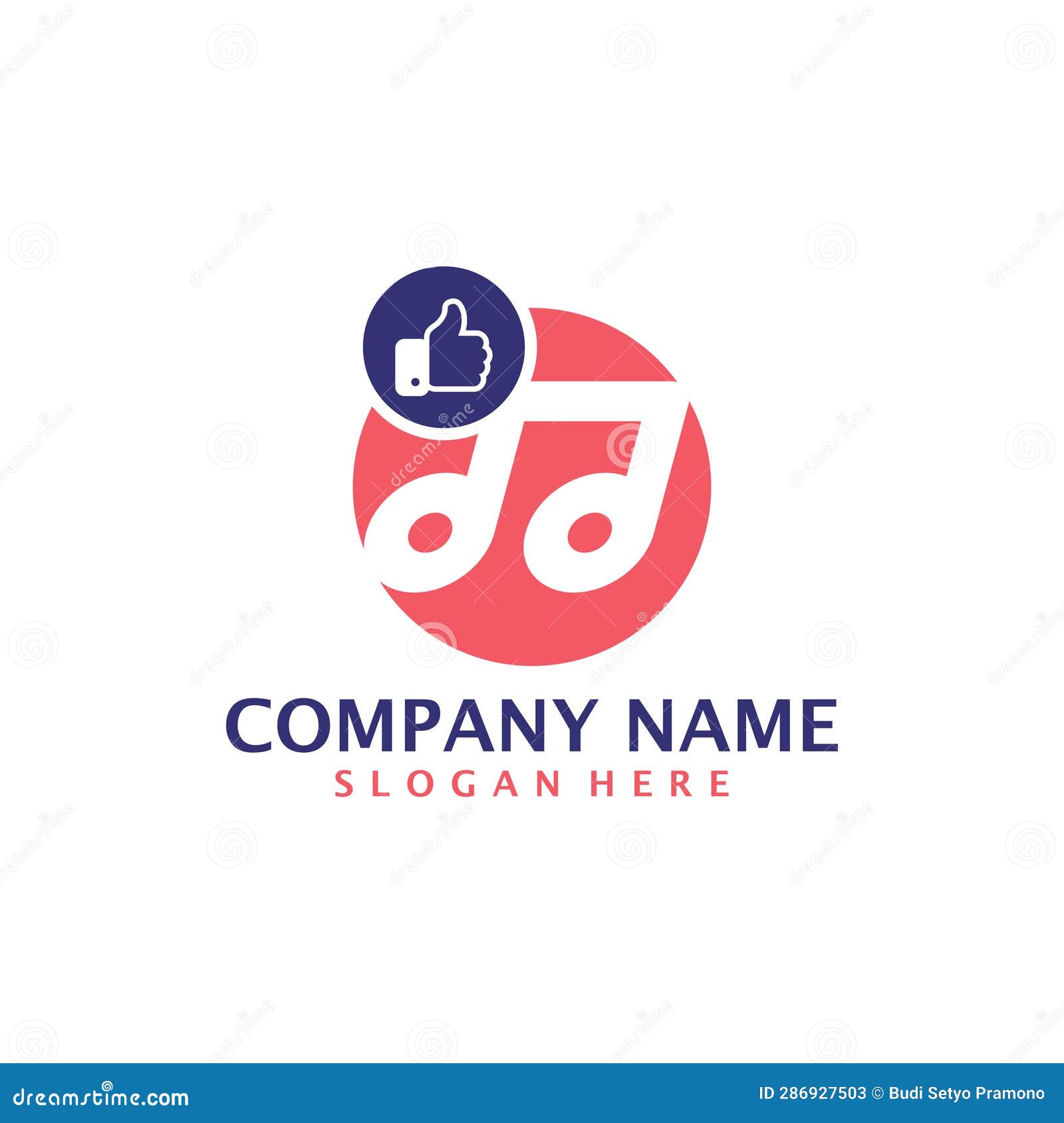 Like Music Logo Design Vector. Good Music Logo Design Template Concept ...