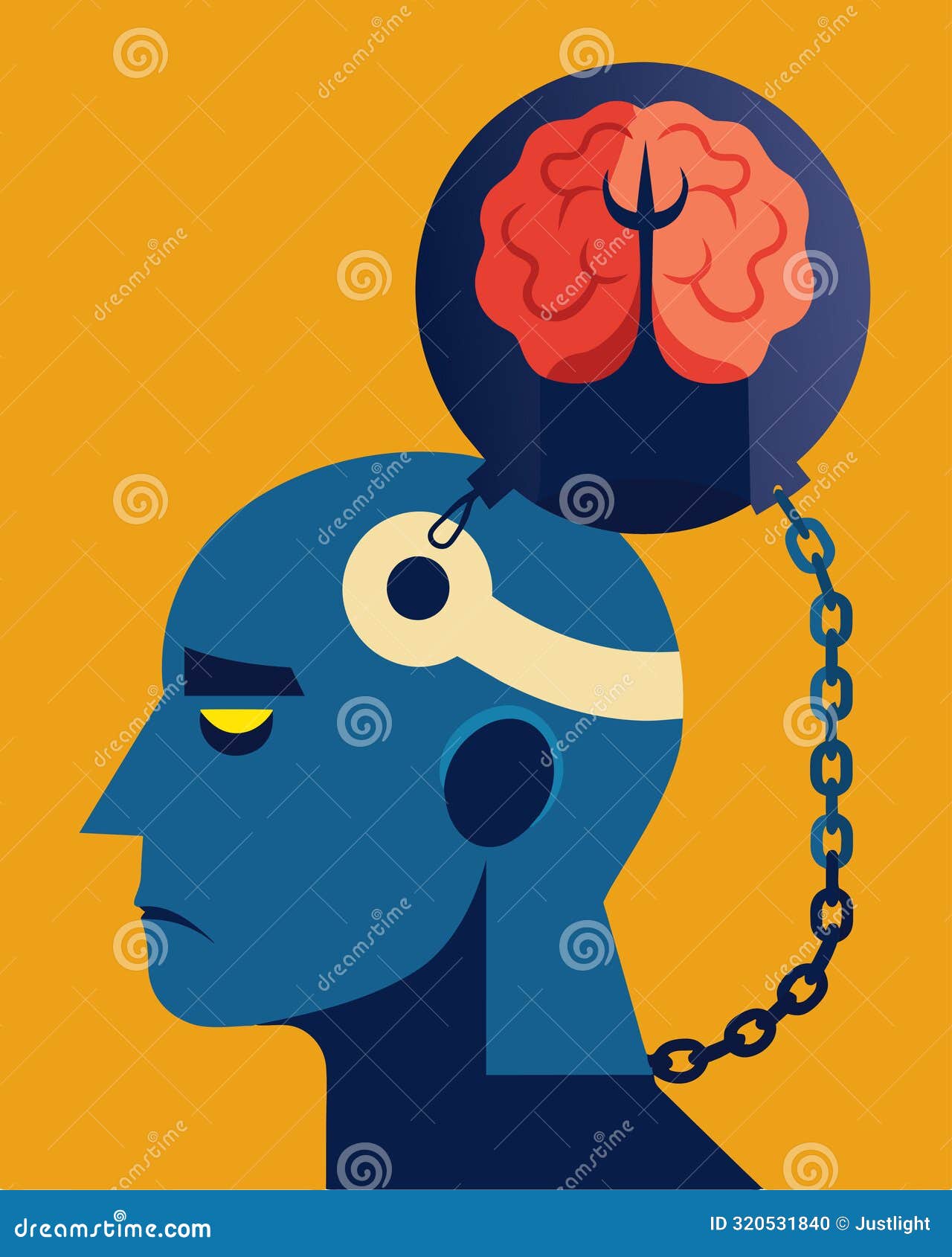 Like a Prisoner in Shackles the Mind is Bound and Unable To Fully ...