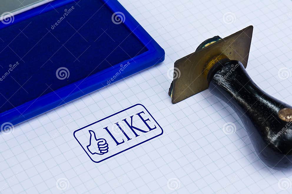 Like stamp stock image. Image of censorship, social, concepts - 21342229