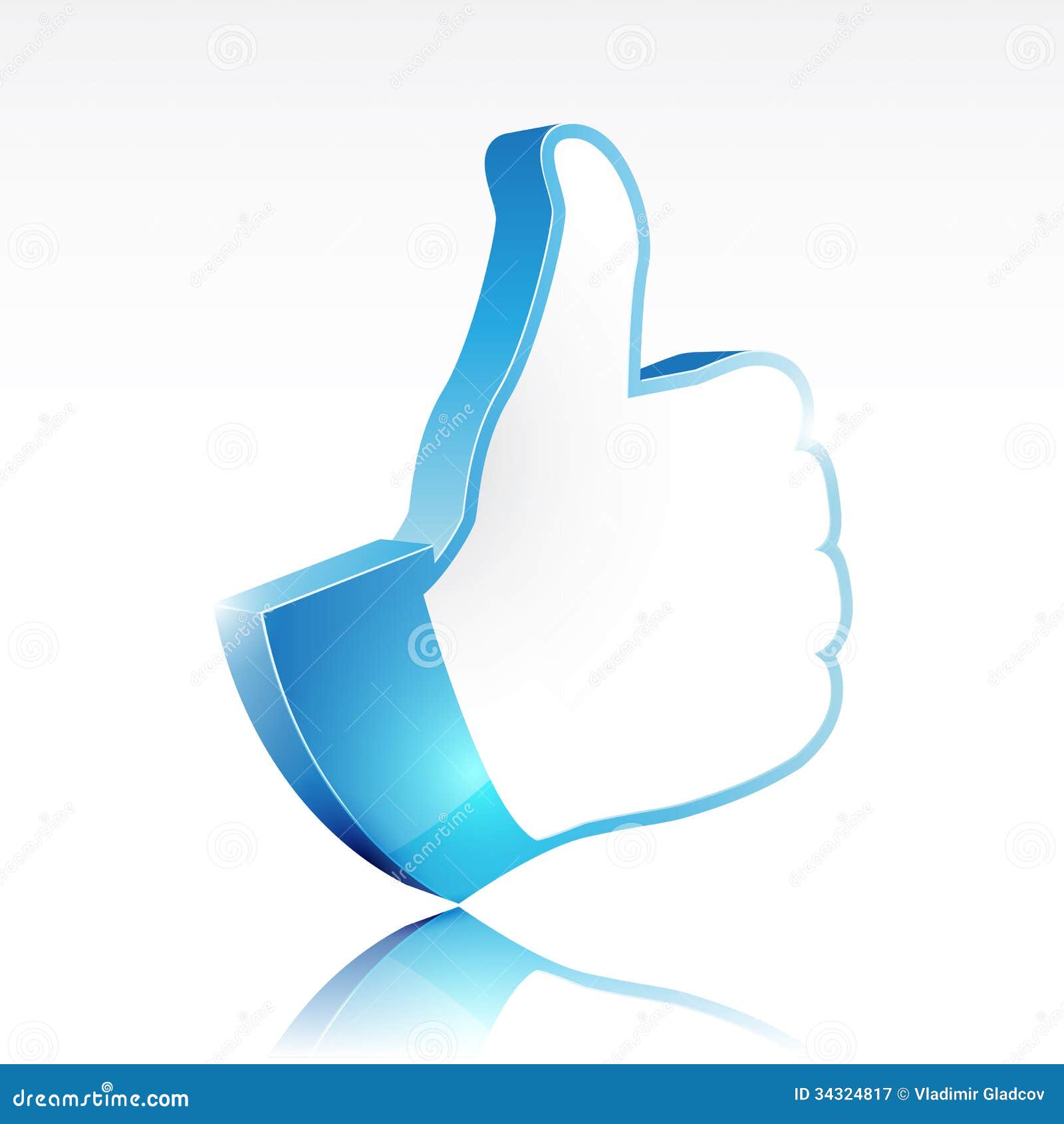 Vector like symbol 3D editorial photography. Illustration of internet ...