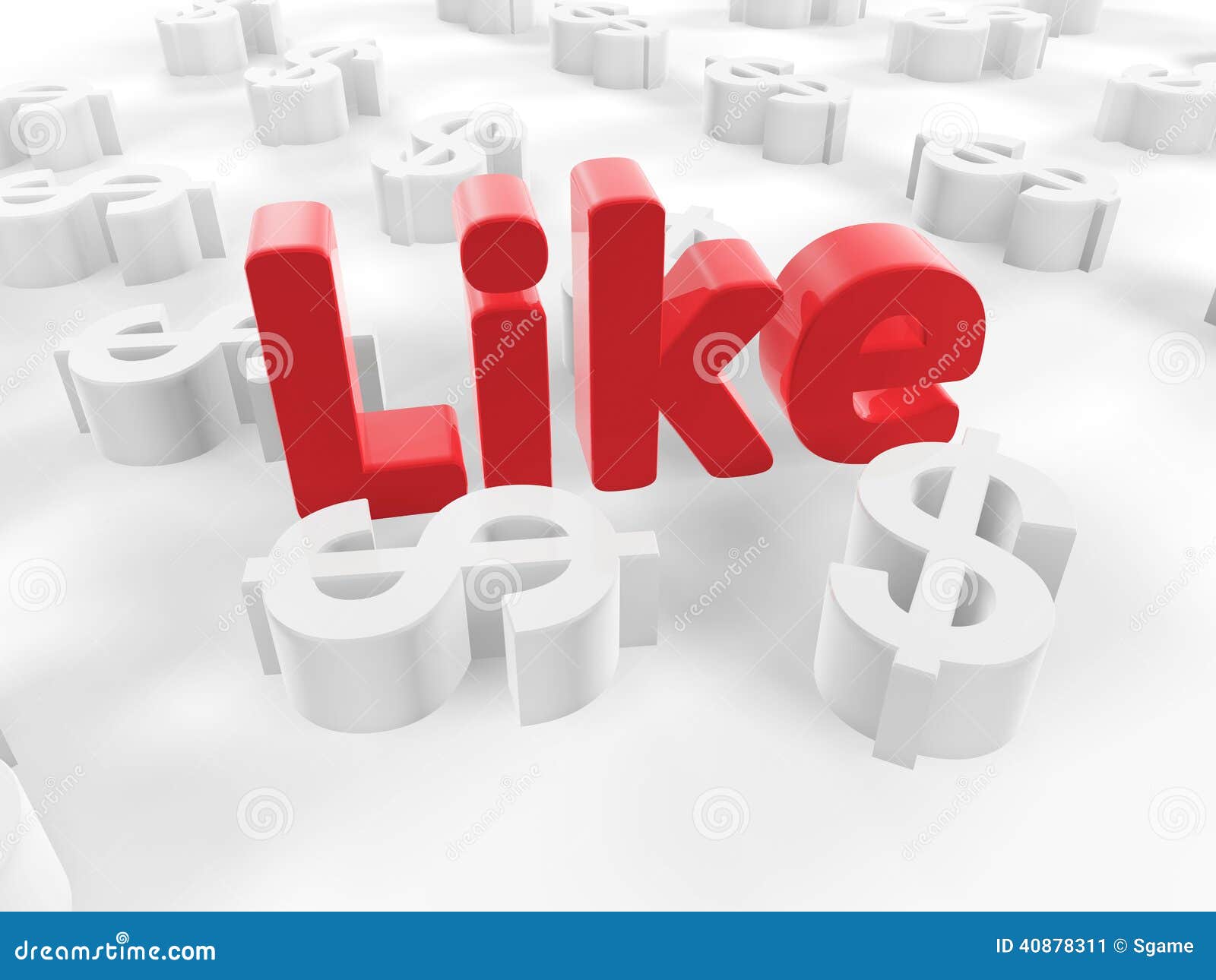 Like Symbol Royalty-Free Stock Photography | CartoonDealer.com #40878311