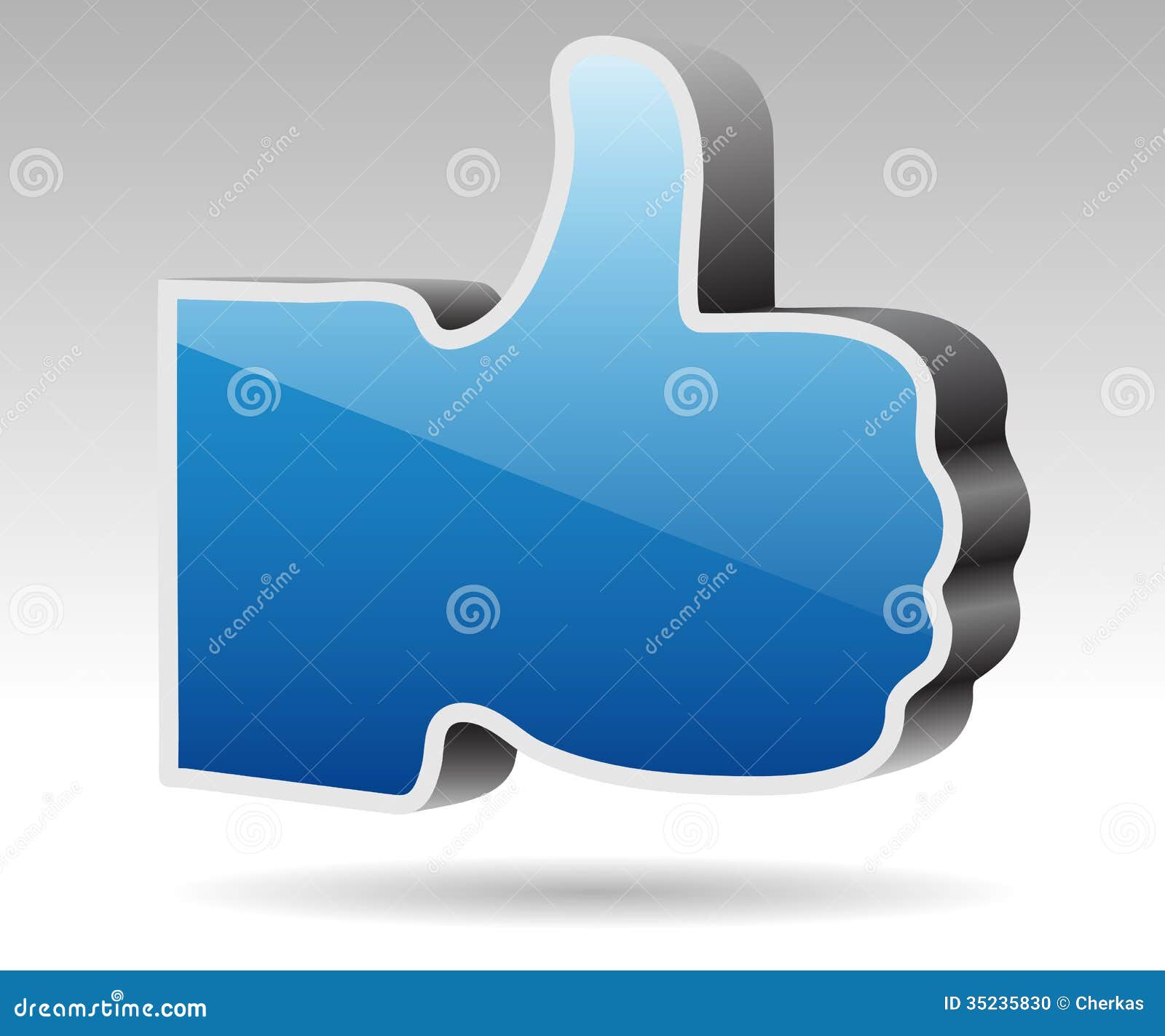 Like symbol stock vector. Illustration of nice, banner - 35235830