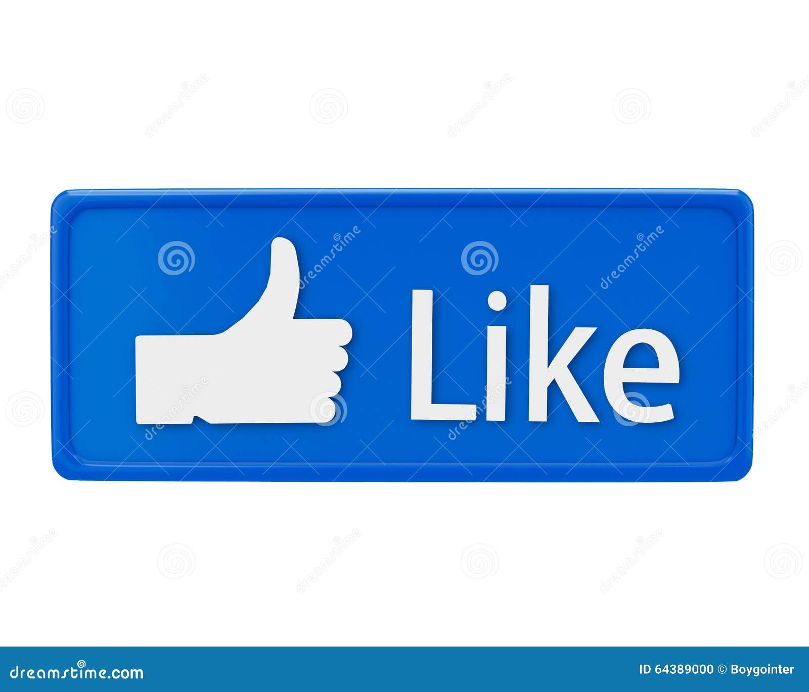 Like stock illustration. Illustration of hand, button - 64389000