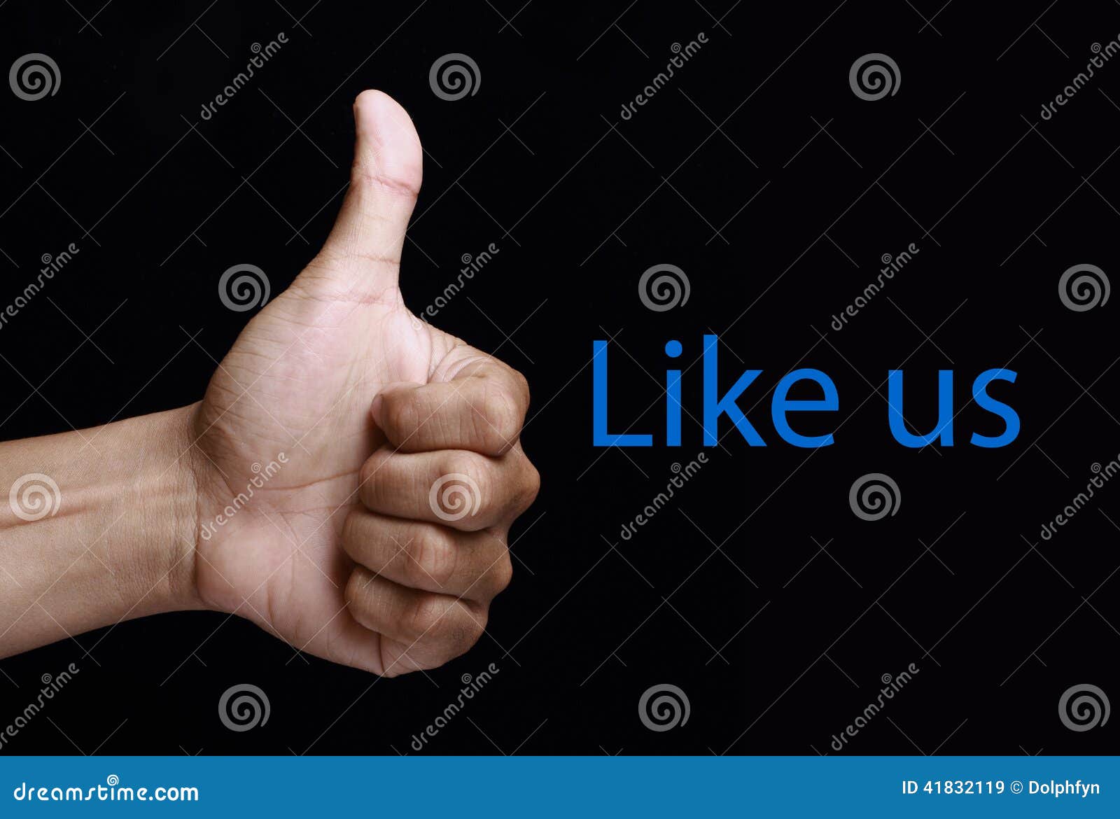 Like us stock image. Image of admiration, multimedia - 41832119