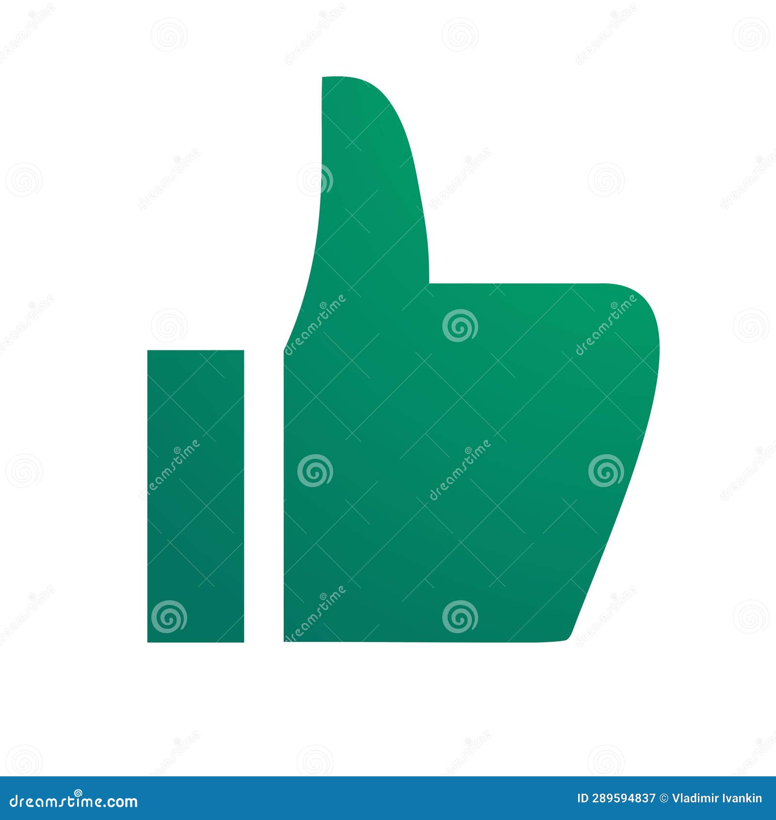 Like Vector Symbol Isolated on White Background Stock Illustration ...