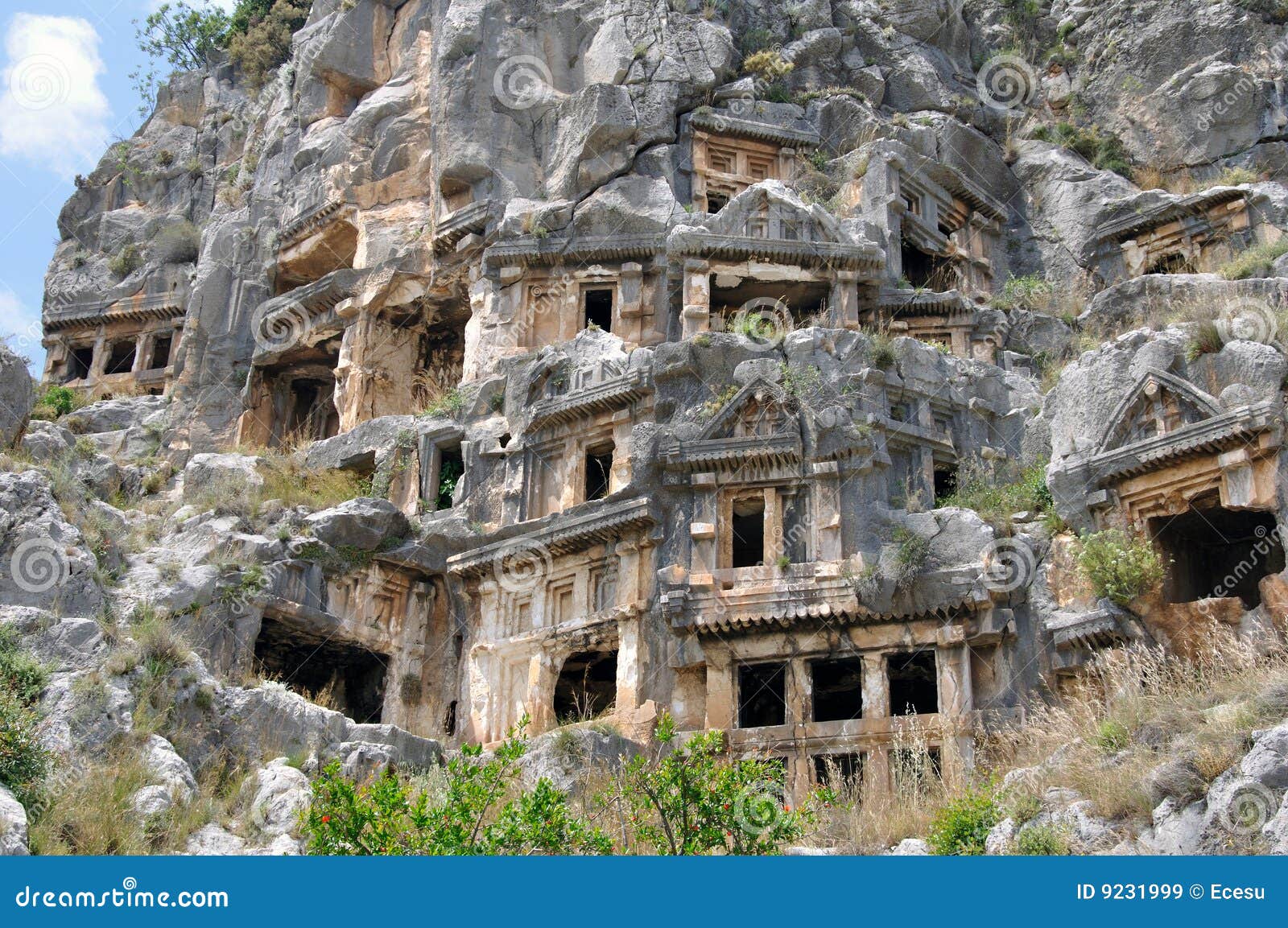 Likian houses stock image. Image of fort, entrance, enter - 9231999