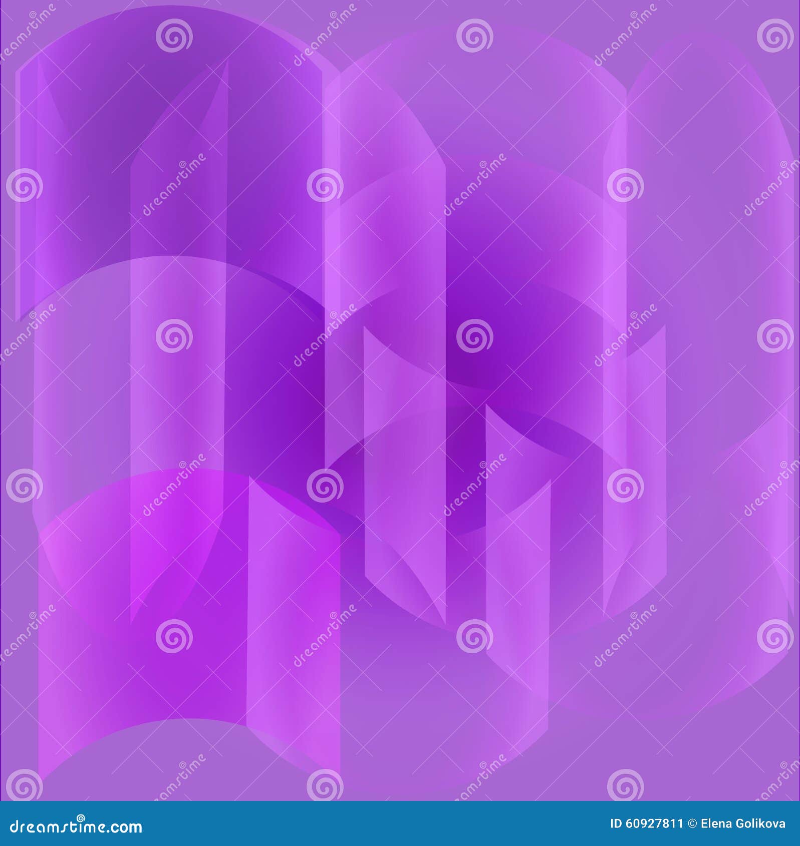 Lilac Abstract Background with Transparent Shapes Stock Vector ...