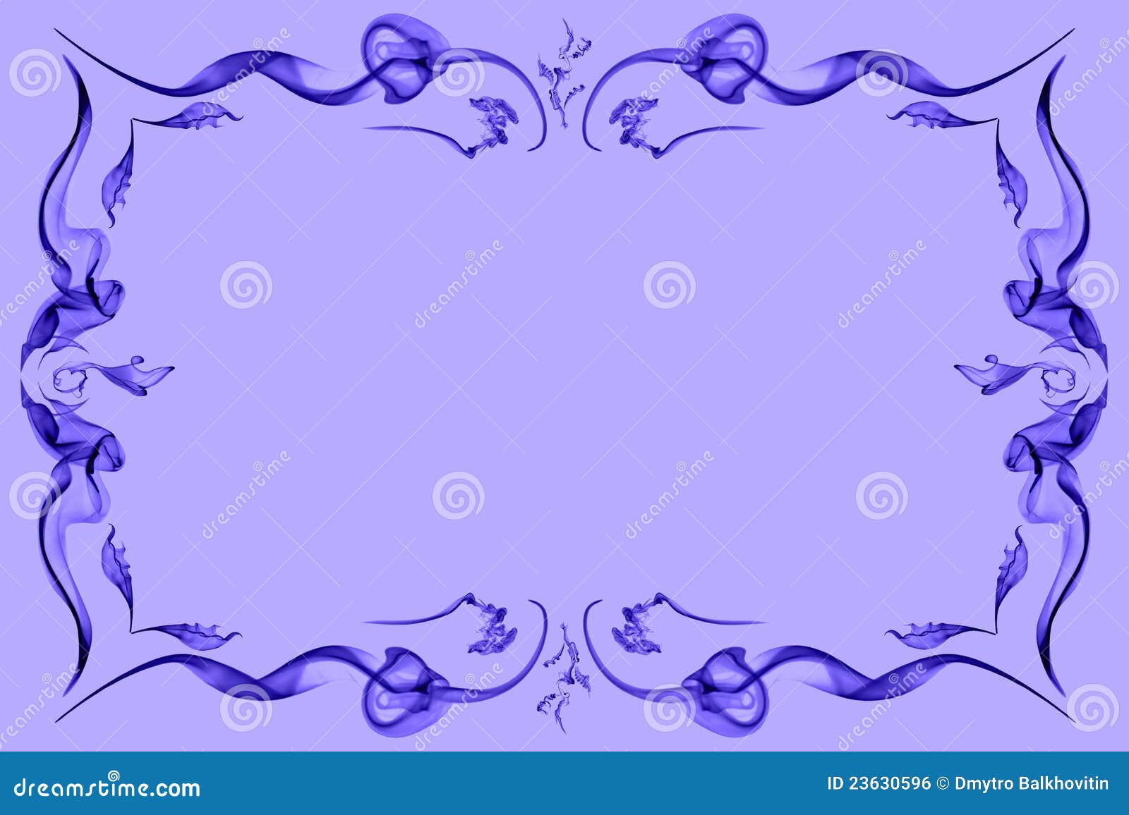 Lilac abstract color frame stock illustration. Illustration of flow ...