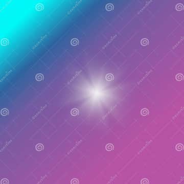 Lilac and Blue Gradient Background with Light Effect Stock Illustration ...