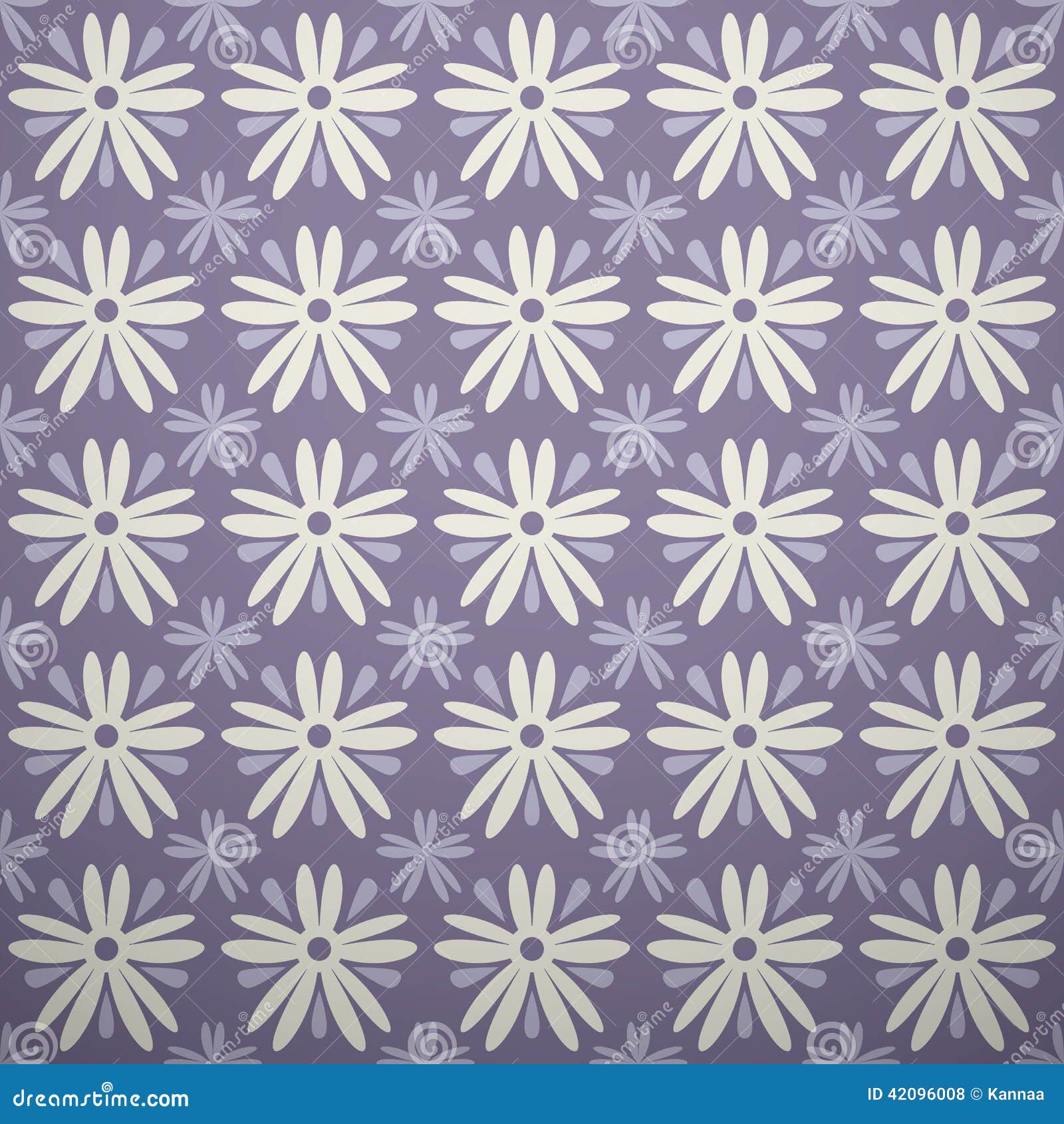 Lilac Different Vector Seamless Patterns (square Stock Vector ...