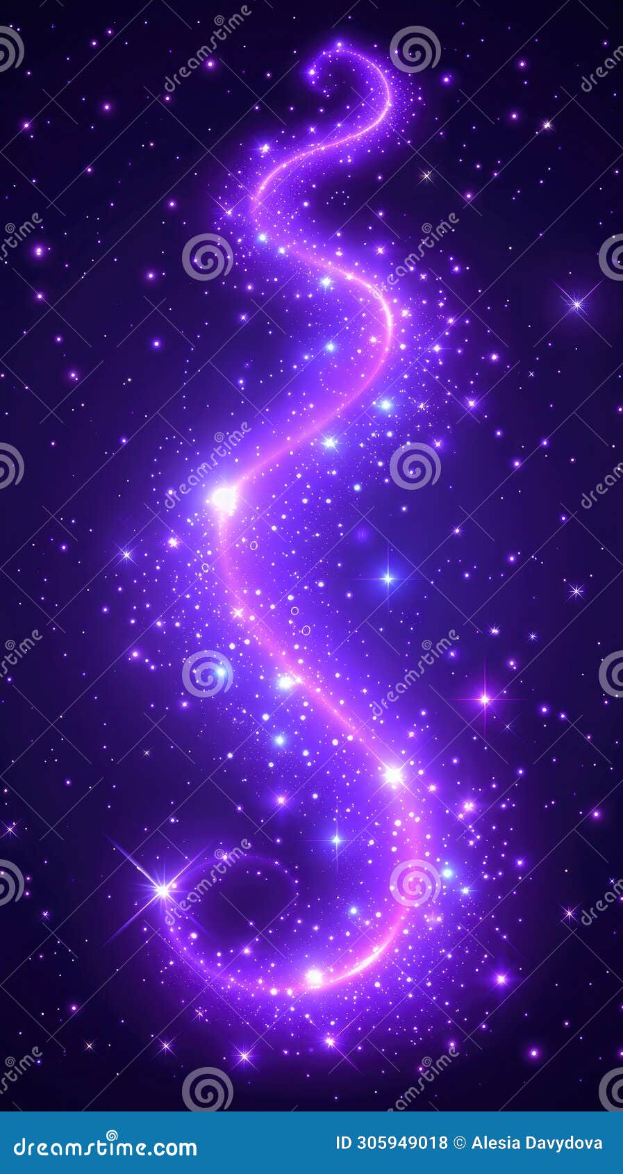 Lilac Flame on a Dark Background, Vertical Smoke, Purple Abstract ...