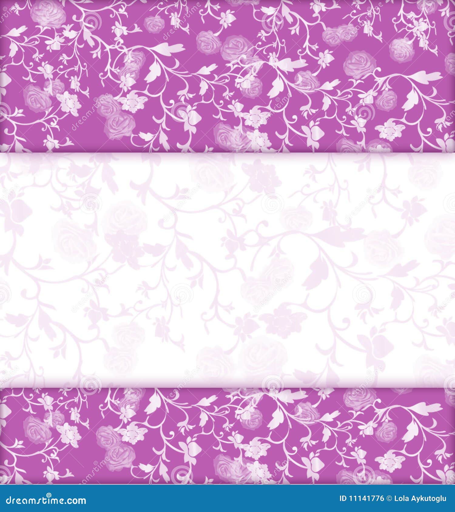 Lilac floral banner stock illustration. Illustration of natural - 11141776