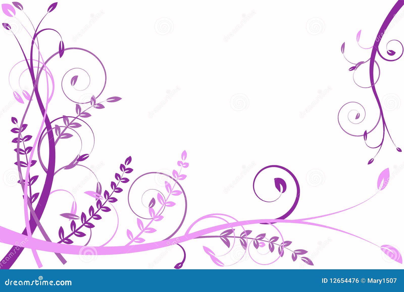 Lilac Flower Abstraction, Pattern Stock Vector - Illustration of pink ...