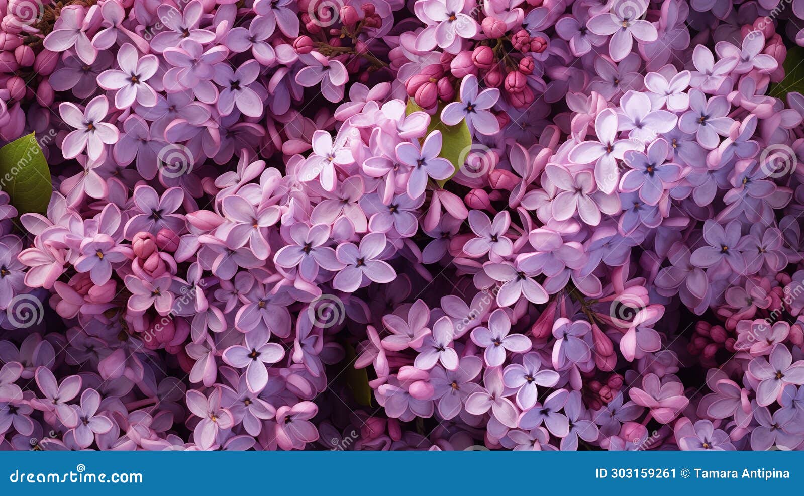 Lilac Flowers Texture Background. Desktop Wallpaper. Copy Space ...
