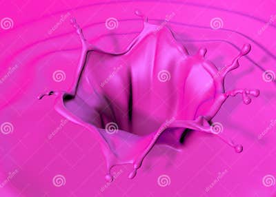 Lilac paint splash stock illustration. Illustration of close - 18881770