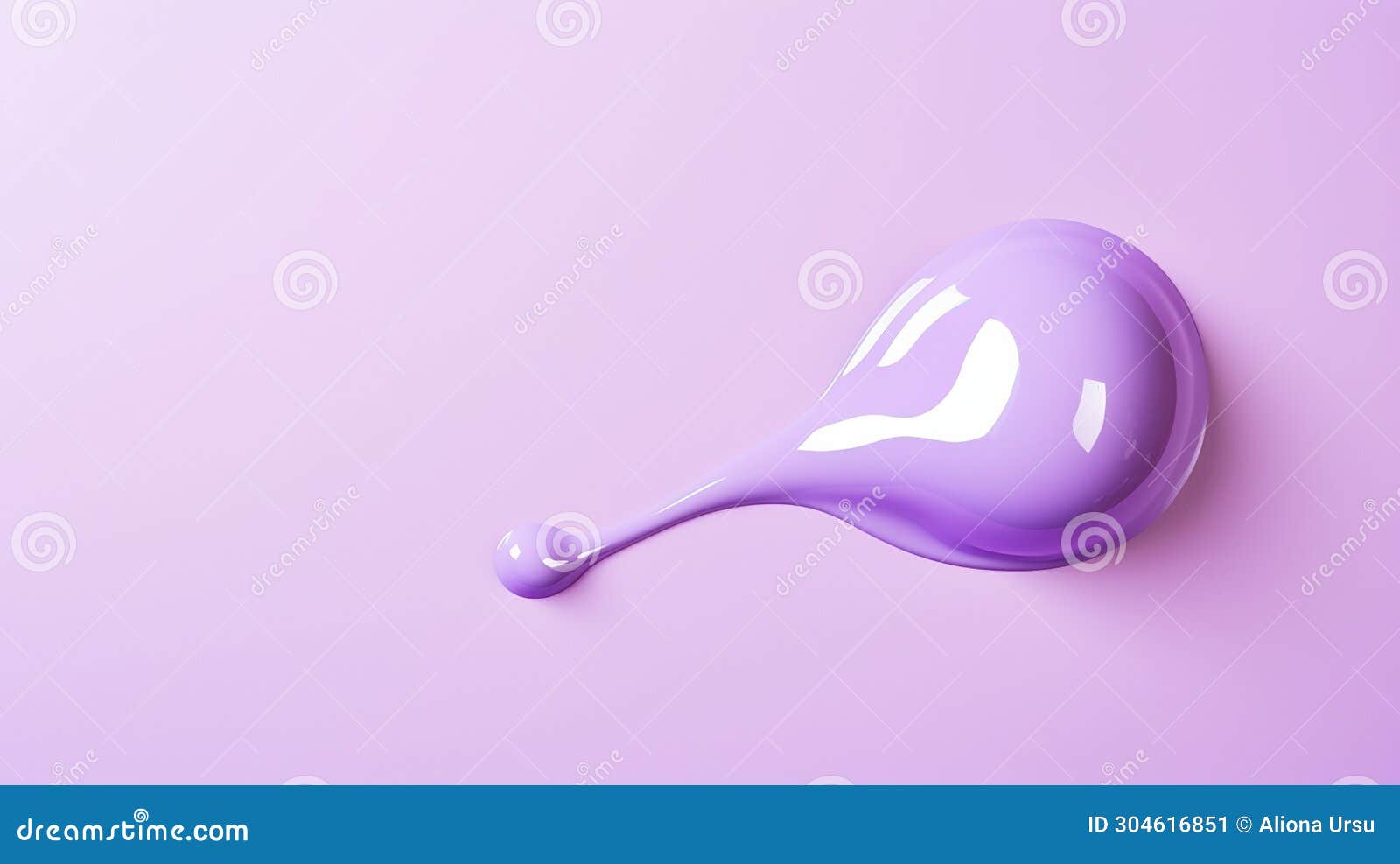 Lilac Paint Splashing on a Background of the Same Color Stock ...