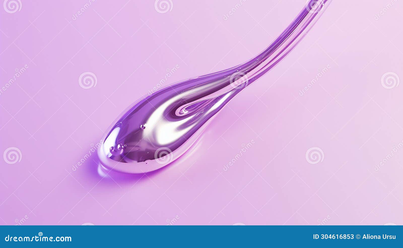 Lilac Paint Splashing on a Background of the Same Color Stock ...