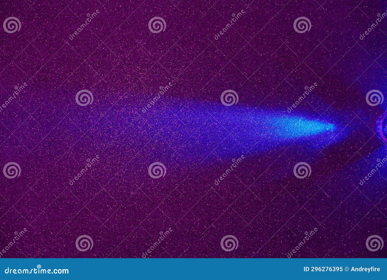 On a Lilac Structural Fine-grained Background, a Light Blue Beam of ...