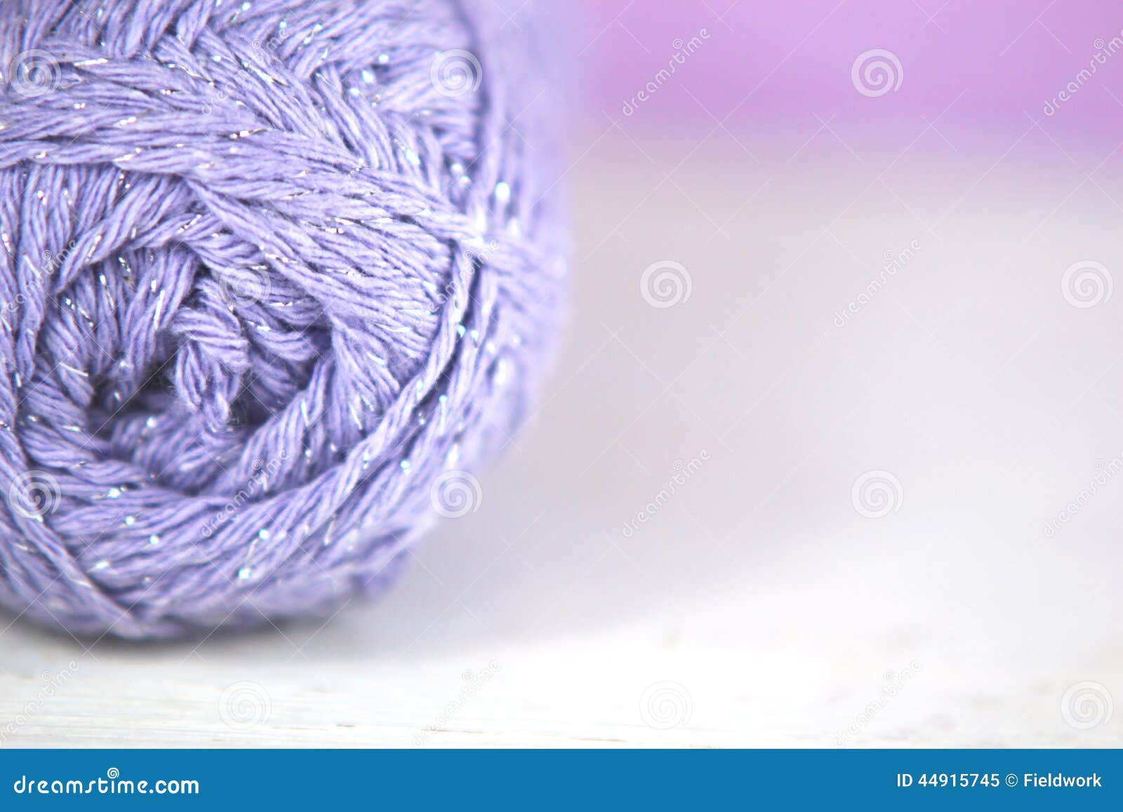 Lilac Yarn / Wool Macro on Soft Focus Background Stock Image - Image of ...
