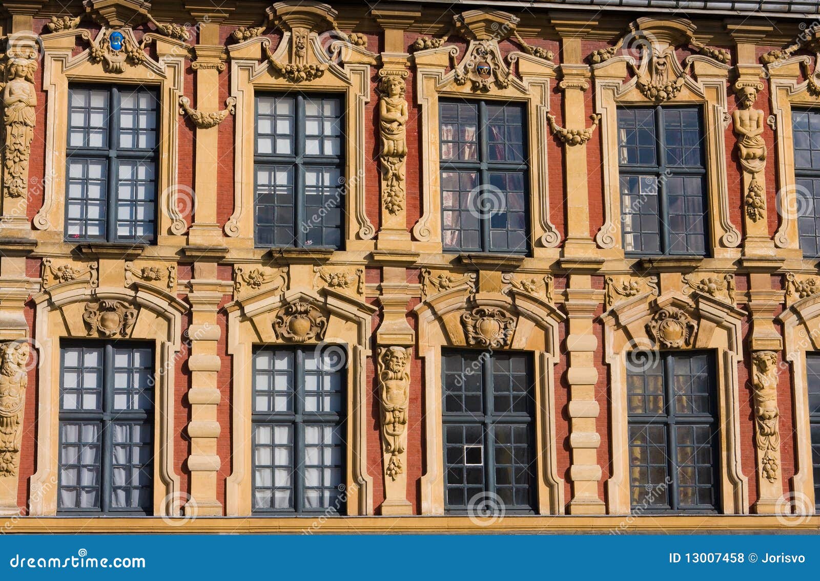Lille stock photo. Image of exterior, window, lille, architecture ...