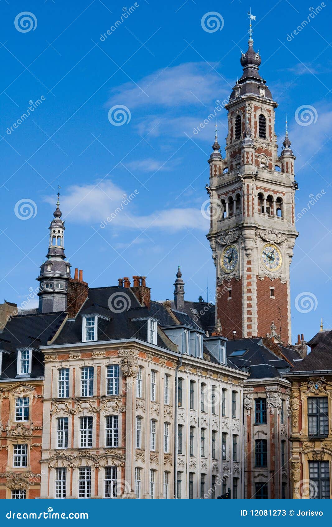 Lille, Frankrijk stock afbeelding. Image of buitenkant - 12081273