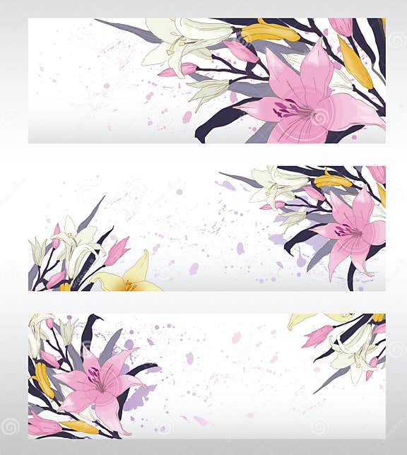 Lilly vector design stock vector. Illustration of blossom - 42114714