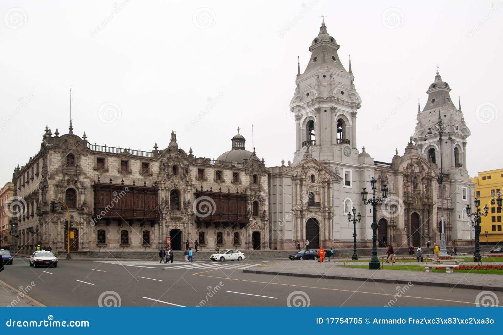 Main Square In Old Medieval Town Hvar. Hvar Is One Of Most Popular ...