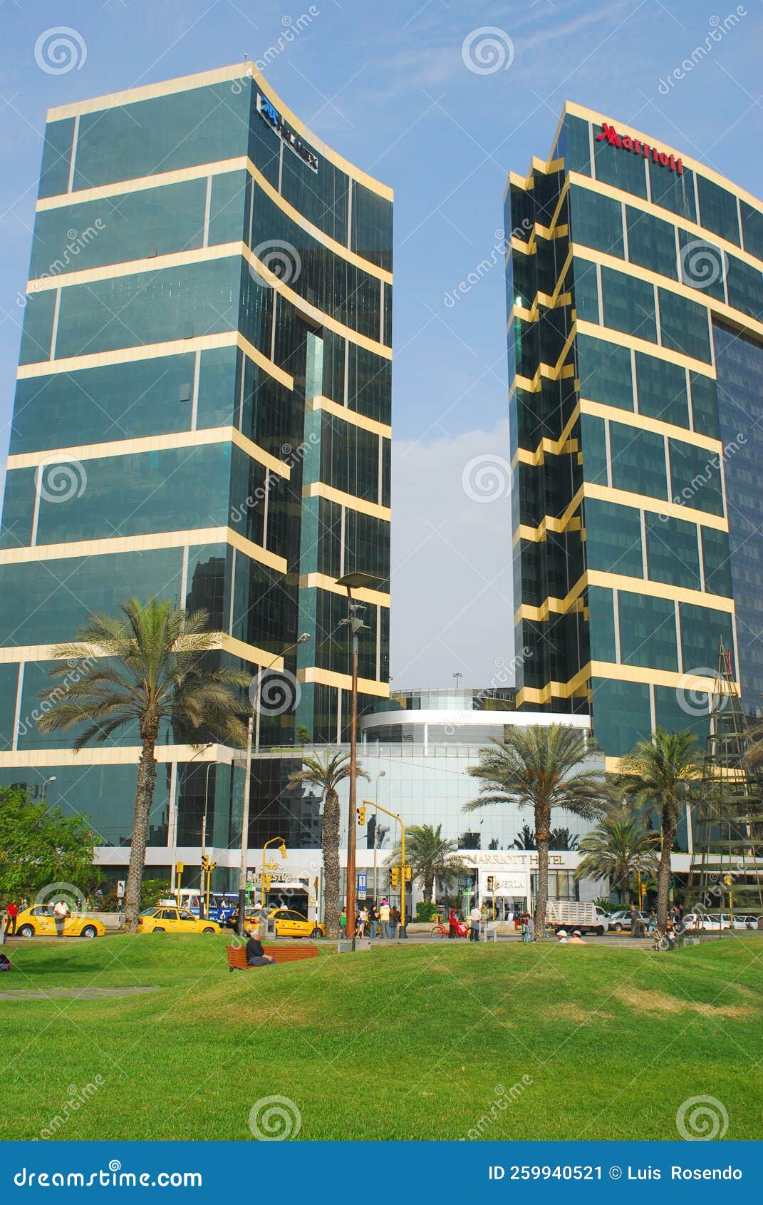 LIMA, PERU -the Marriot Hotel , in Lima, Peru Editorial Photo - Image ...