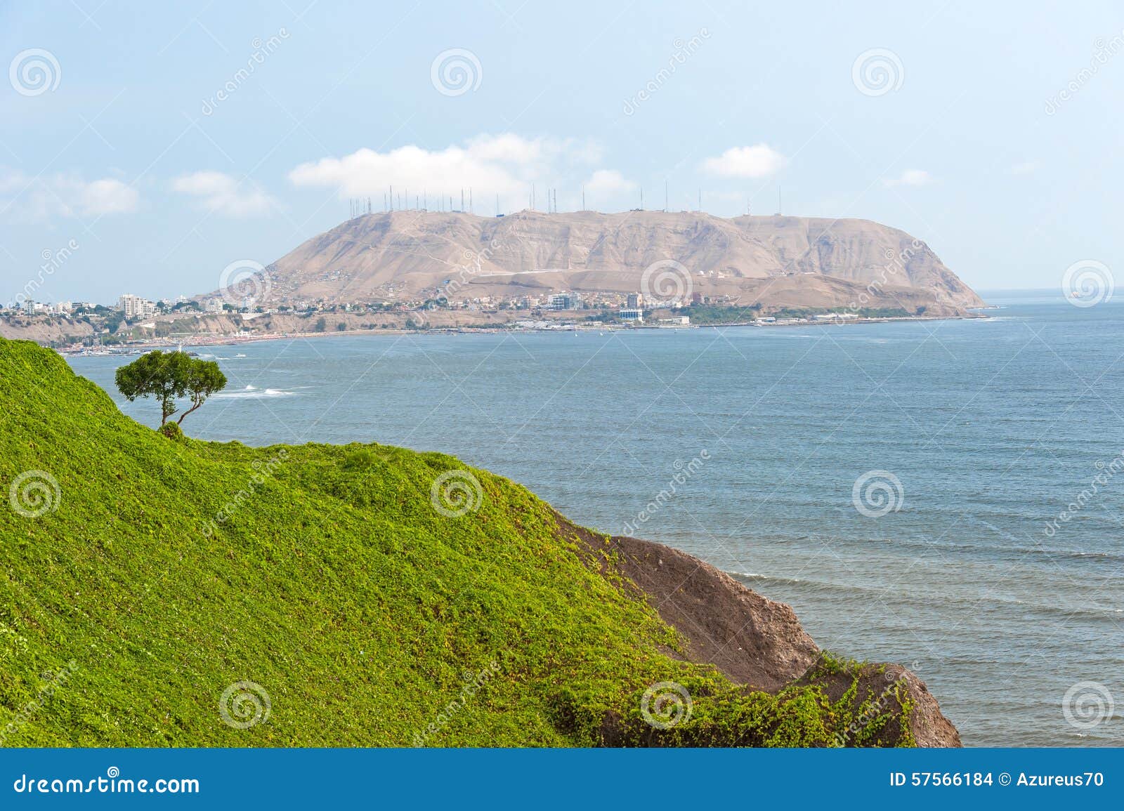 Lima, Peru stock photo. Image of americas, pacific, ocean - 57566184