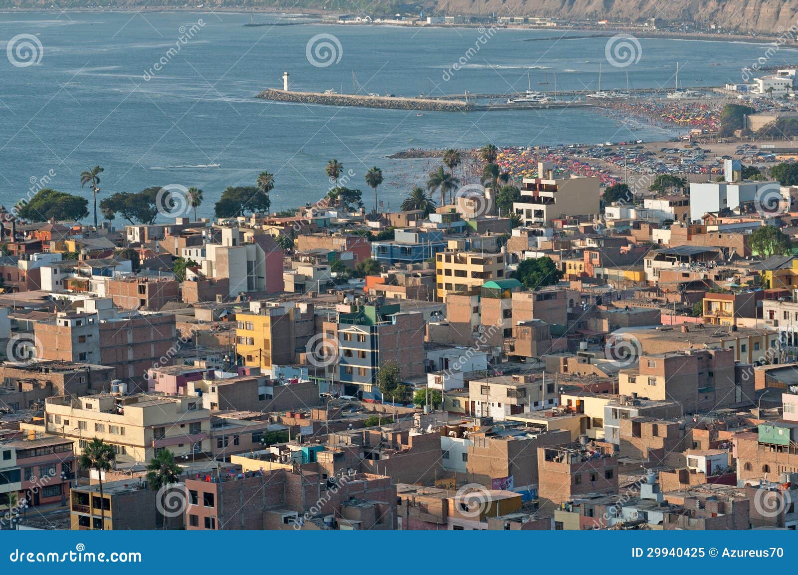 Chorrillos stock image. Image of latin, town, lima, coast - 29940425