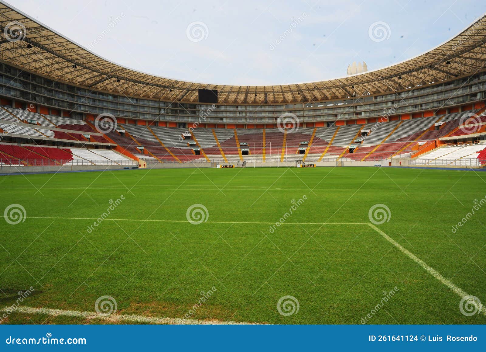 Lima Peru,new Architecture of the Field Foodball Soccer Stadium ...