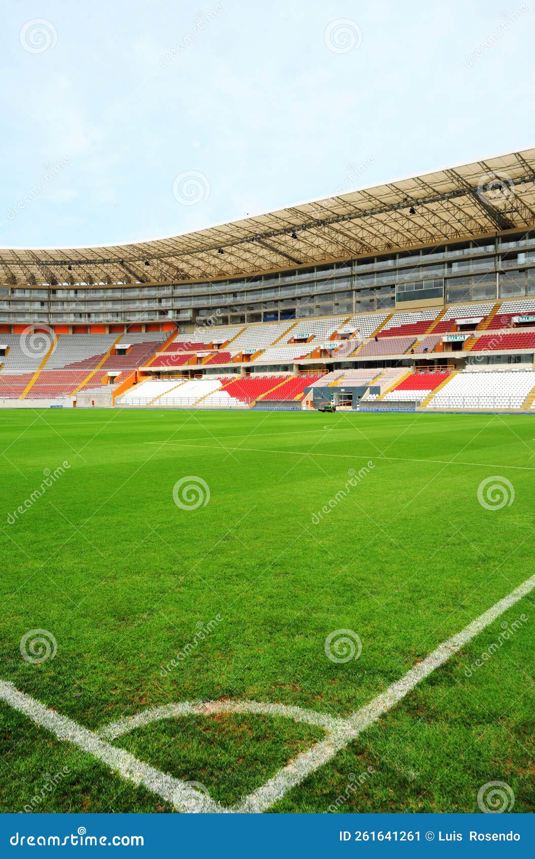 Lima Peru,new Architecture of the Field Foodball Soccer Stadium- Called ...