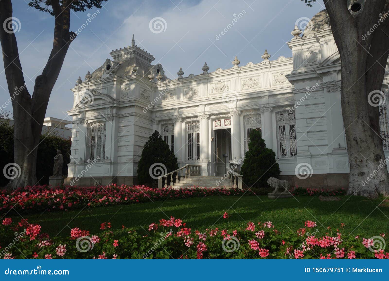 Lima, Peru - Nov 18, 2018: Pedro De Osma Museum in Lima`s Barranco ...