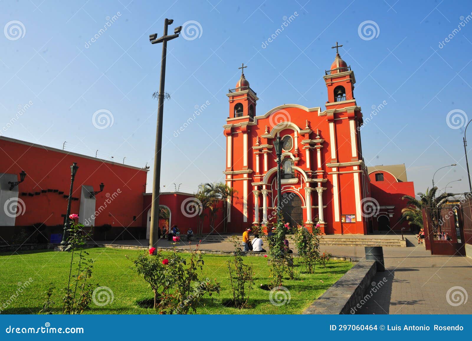 Lima - Peru: Saint Rosa of Lima Church and Monastery Editorial Stock ...