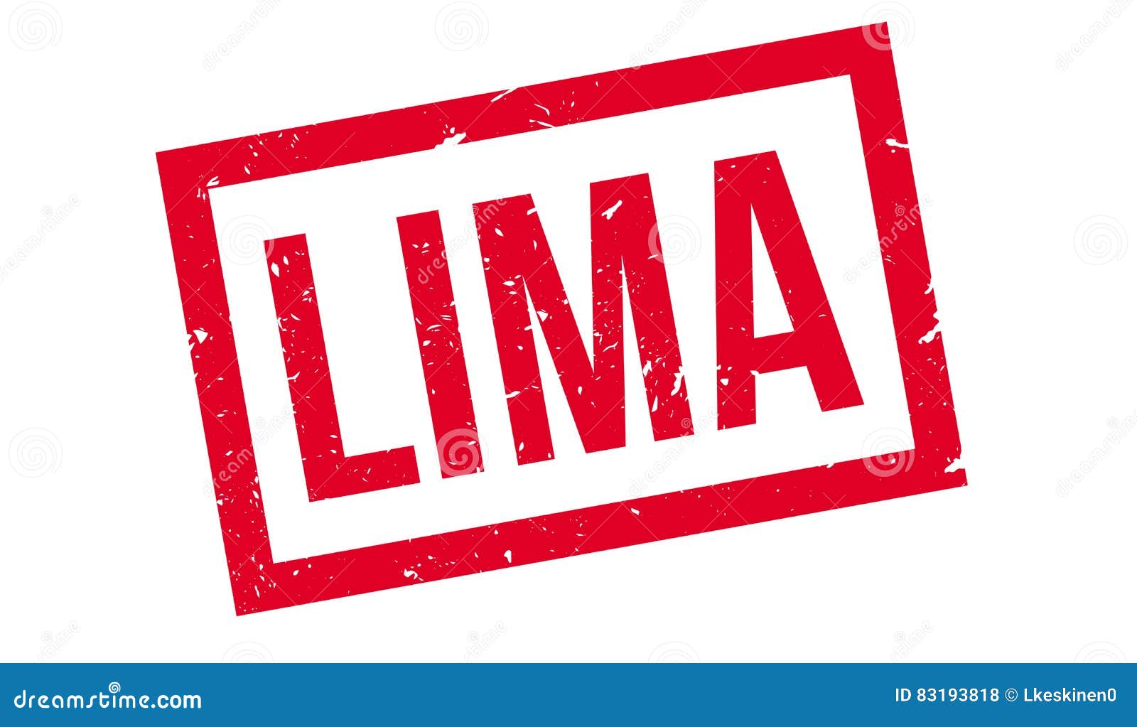 Lima rubber stamp stock illustration. Illustration of mail - 83193818
