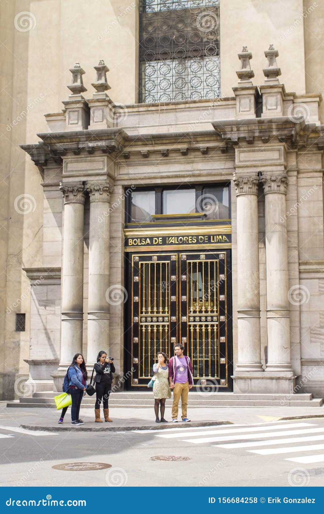 Lima Stock Exchange in Downtown Lima, Peru Editorial Stock Photo ...