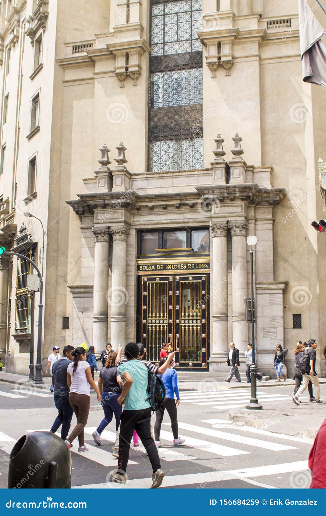 Lima Stock Exchange in Downtown Lima, Peru Editorial Stock Image ...