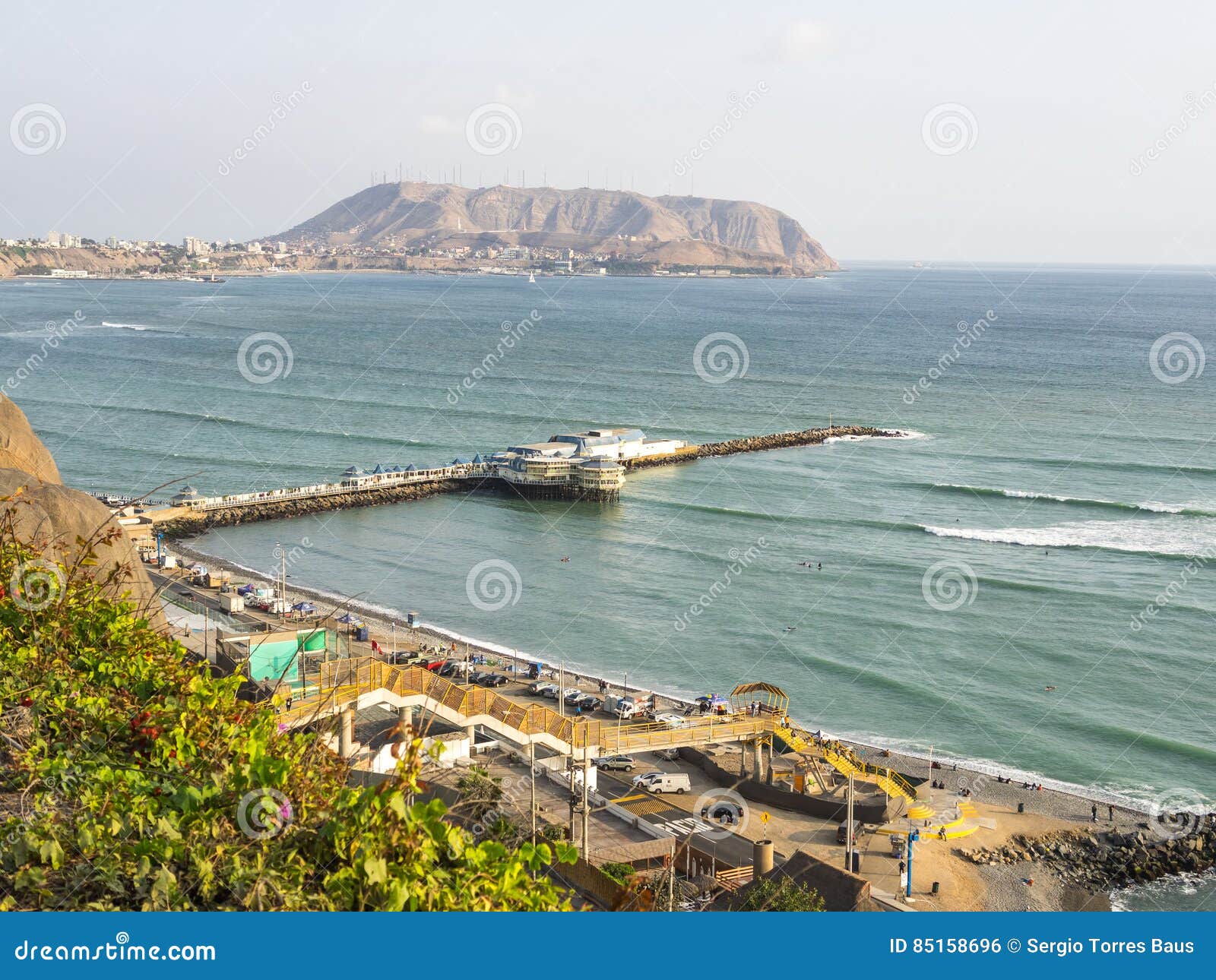 Lima Sunset editorial photo. Image of verde, beach, peru - 85158696