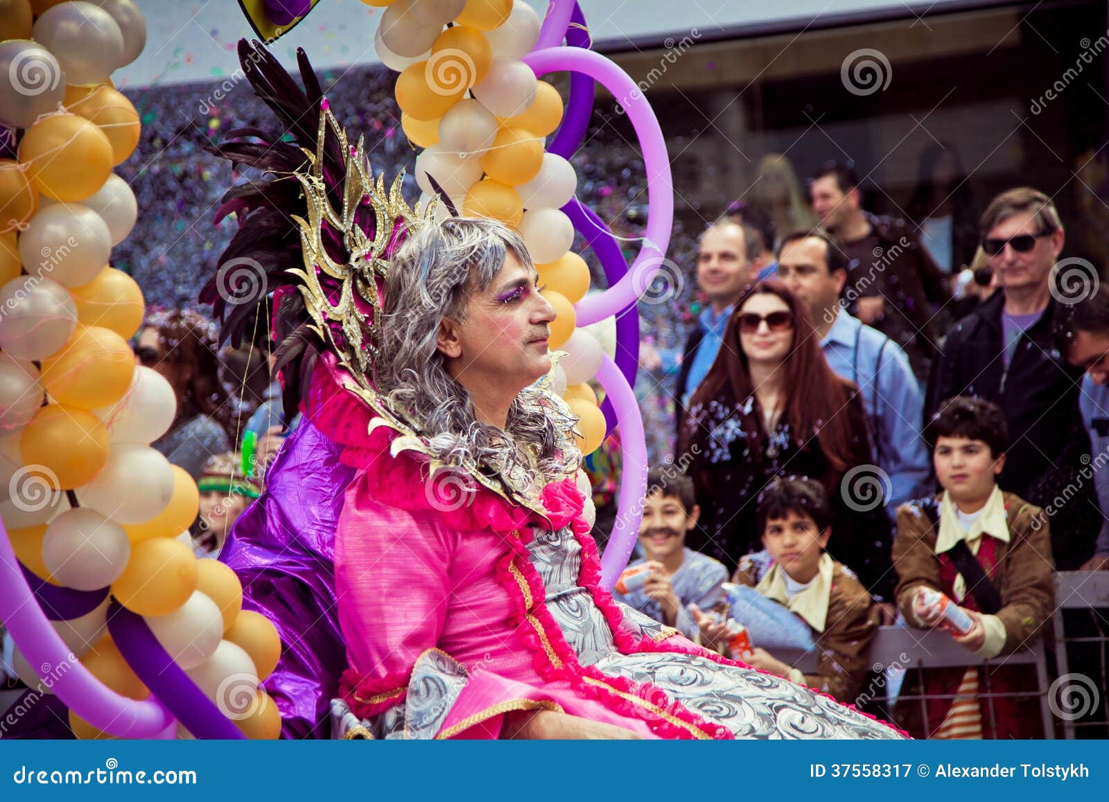Limassol Carnival Parade in Cyprus Editorial Photography - Image of ...