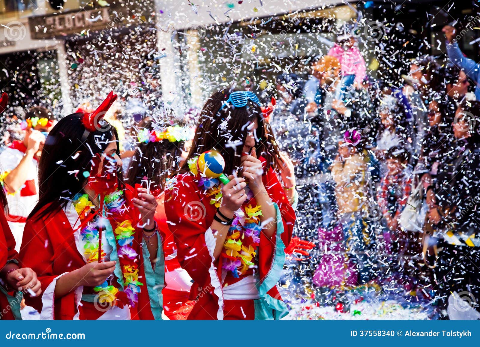 Limassol Carnival Parade in Cyprus Editorial Image - Image of show ...