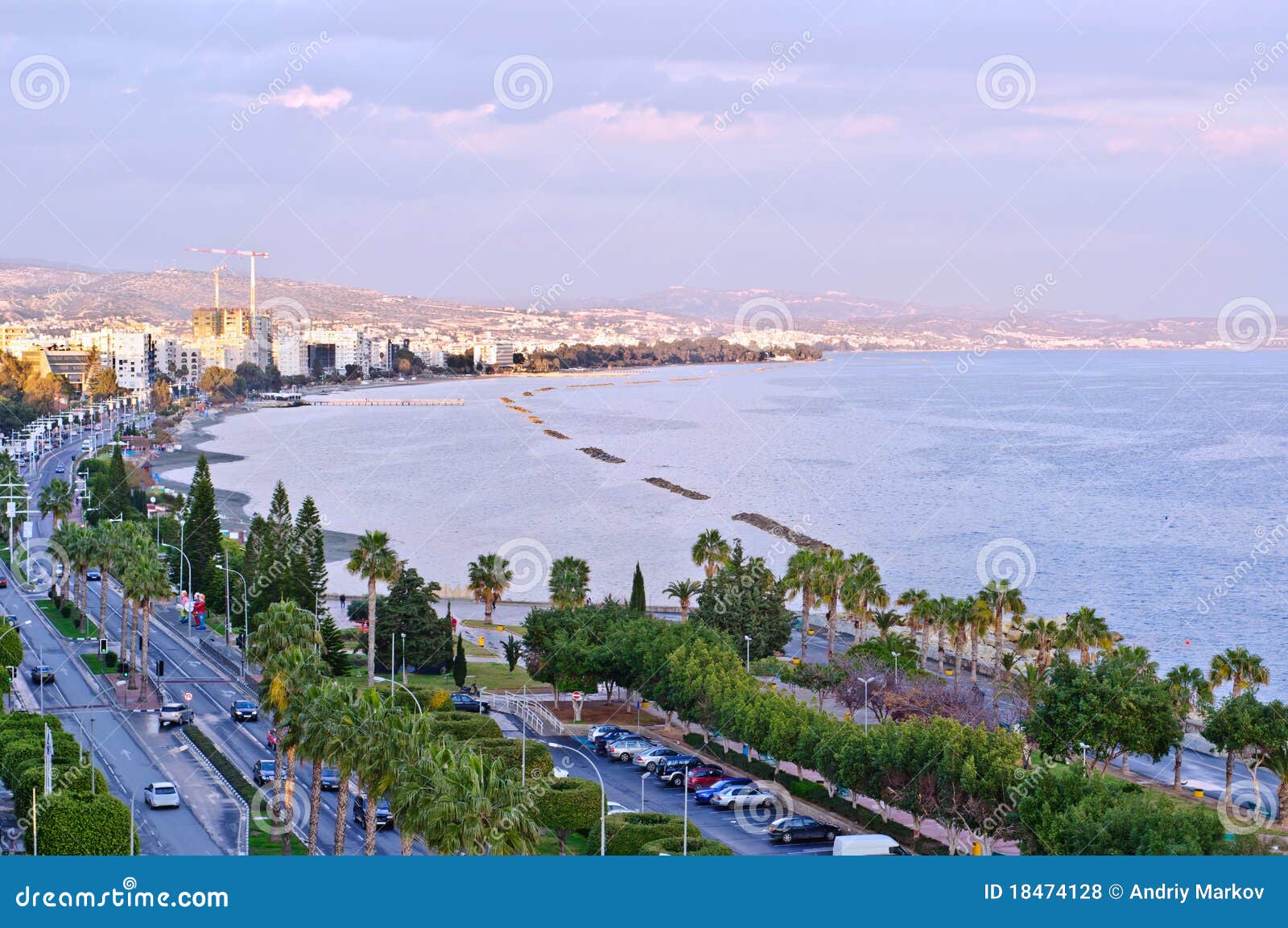 Limassol cityscape stock photo. Image of cyprus, shore - 18474128