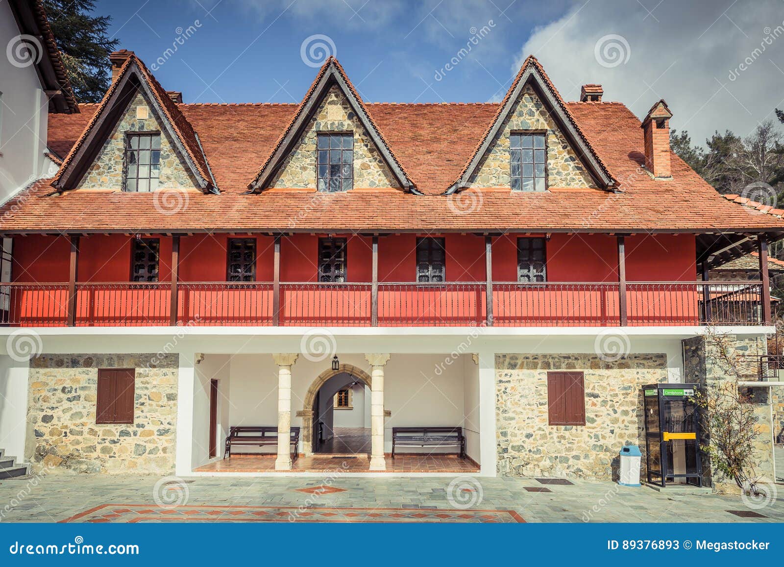 Limassol, Cyprus - DECEMBER 2016: Trooditissa Monastery Editorial Stock ...