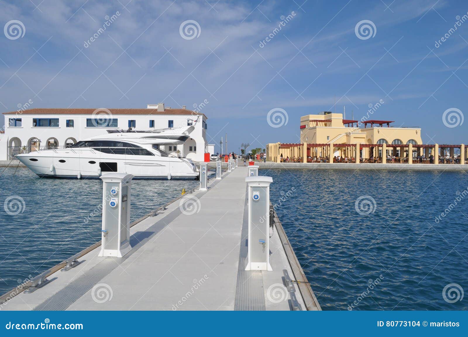 Limassol Marina in Cyprus. editorial stock image. Image of residential ...